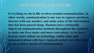 advance communication system electronics | PPTX