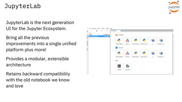Elyra - a set of AI-centric extensions to JupyterLab Notebooks. | PPT
