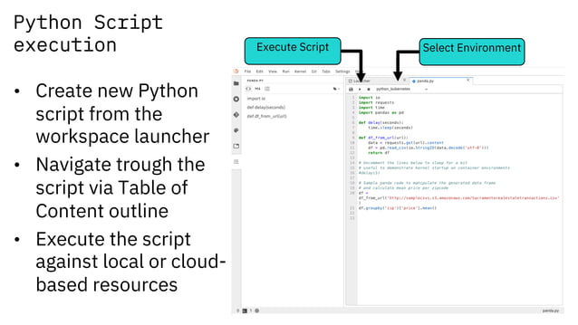 Elyra - a set of AI-centric extensions to JupyterLab Notebooks. | PPT