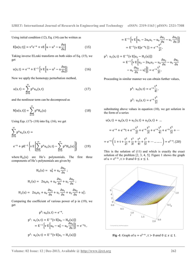 Elzaki Transform Homotopy Perturbation Method For 2 Pdf