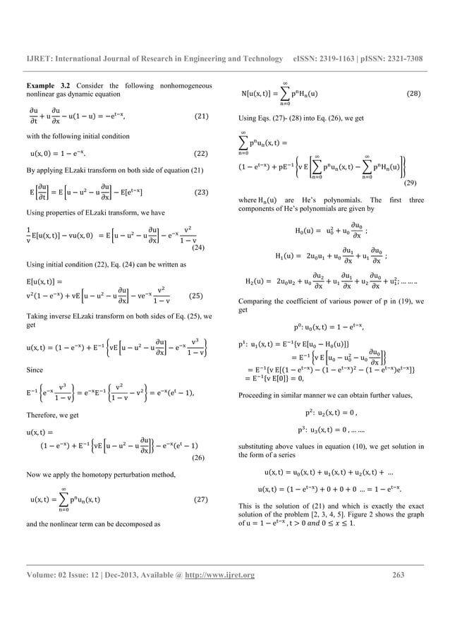 Elzaki Transform Homotopy Perturbation Method For 2 Pdf