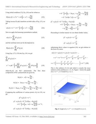 Elzaki transform homotopy perturbation method for solving gas dynamics equation | PDF | Web ...