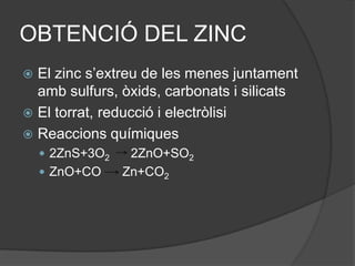 El zinc | PPTX