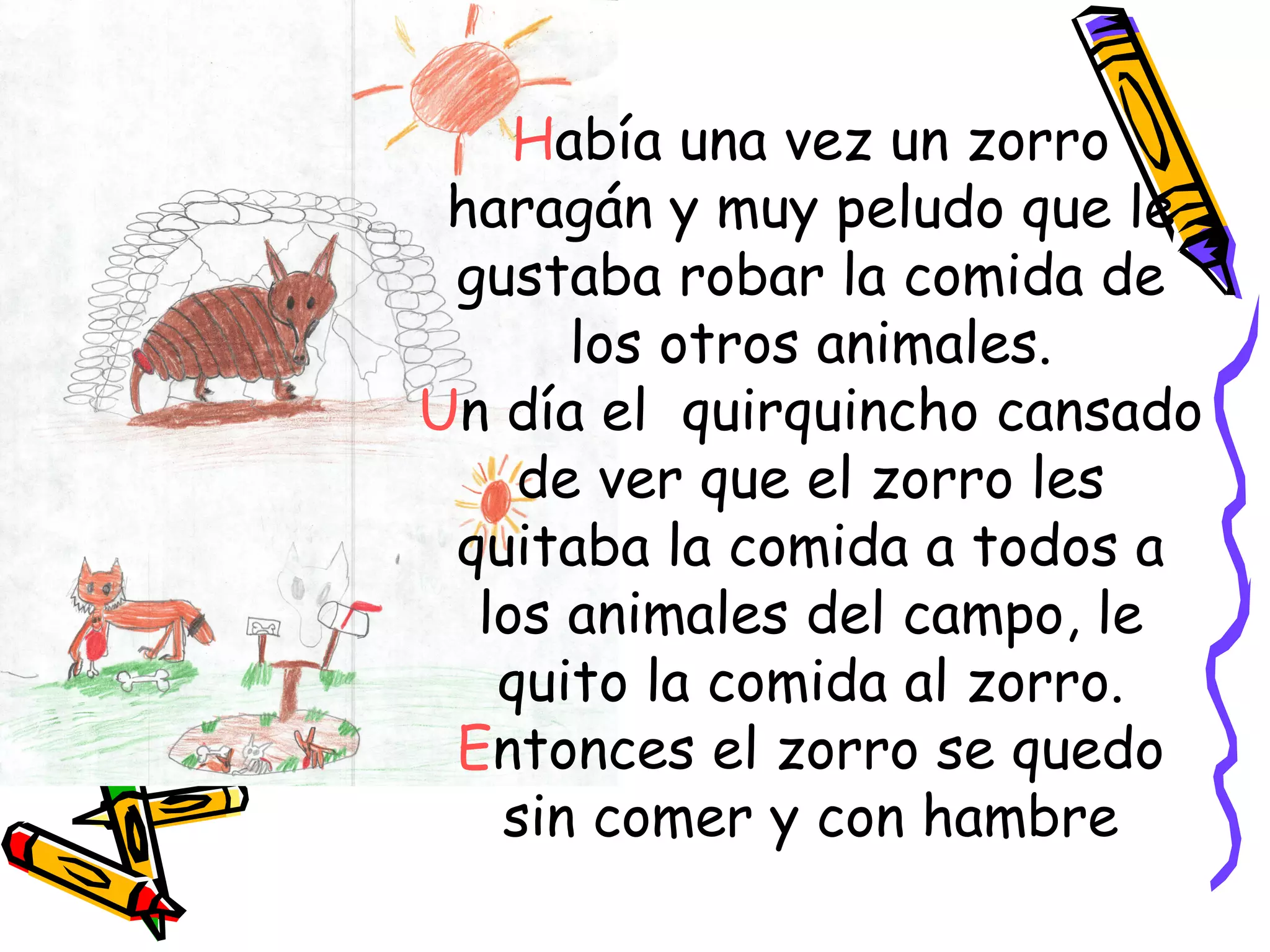 El zorro y el quirquincho | PPT