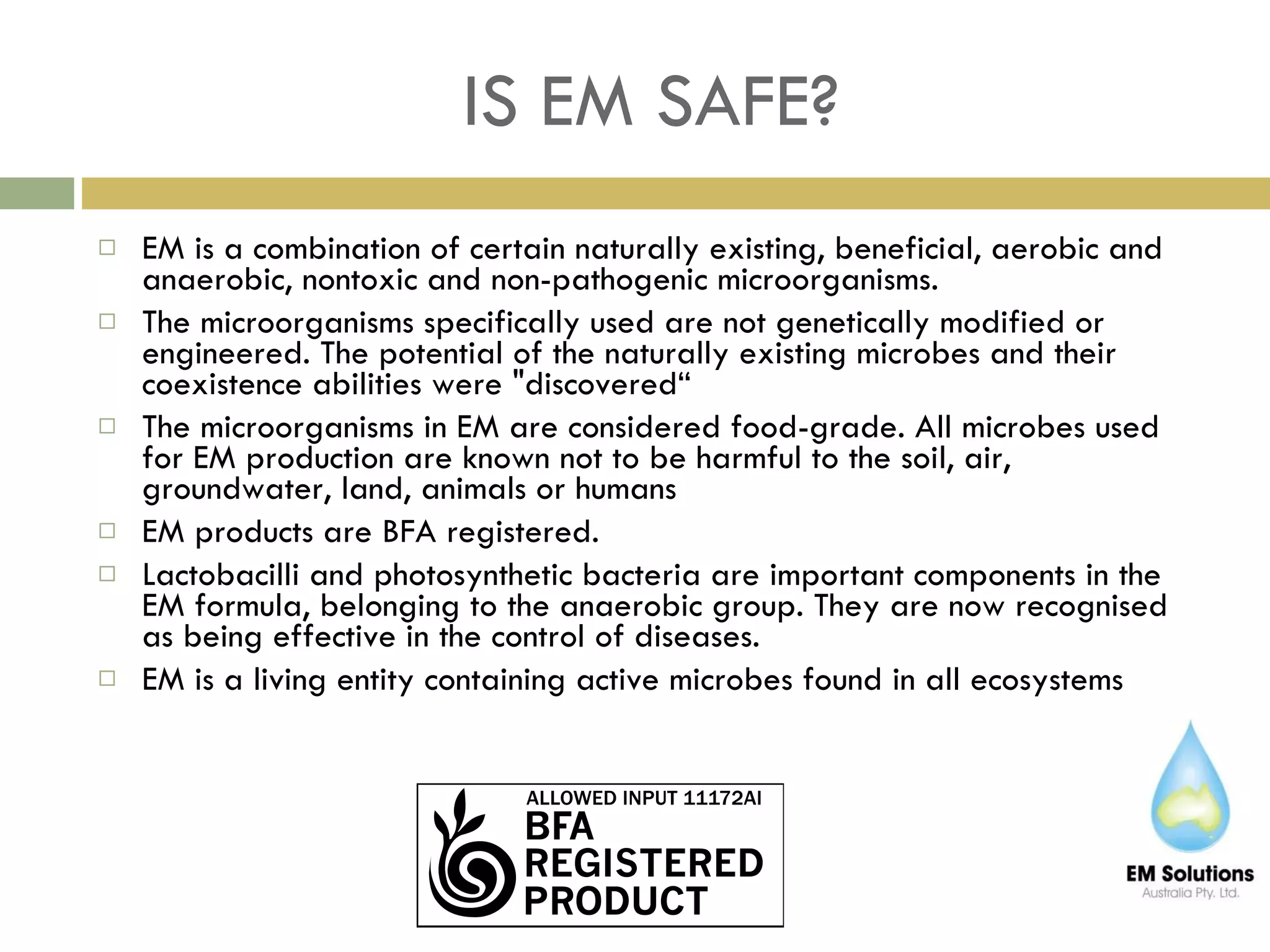 EM - Effective Microbes | PPT