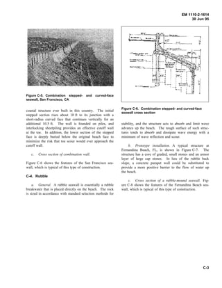 Em 1110-2-1614 design of coastal revetments,seawalls, and bulkheads | PDF
