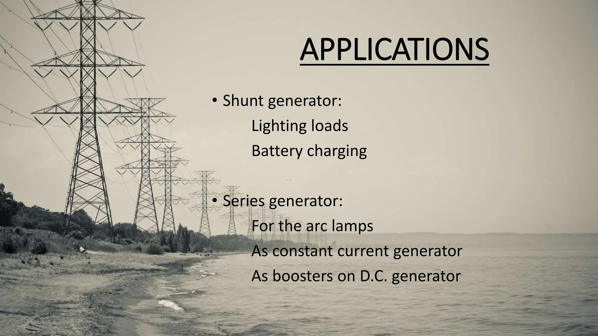 PPT on DC GENERATORS related to basic electrical engineering class | PPTX