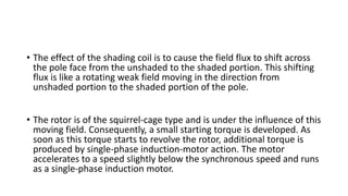 Pole Shade Motors | PPTX