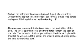 Pole Shade Motors | PPTX