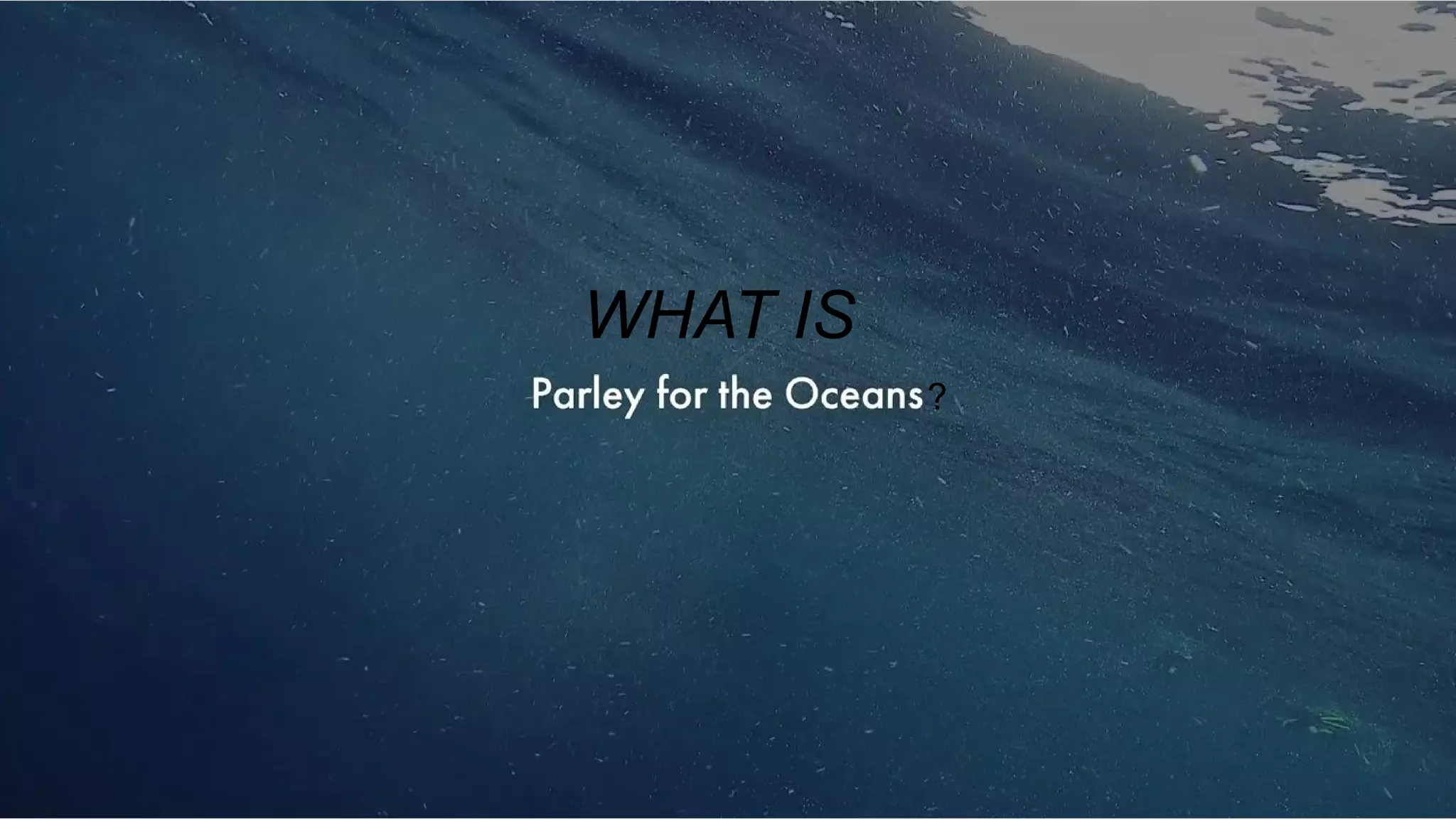What is Parley Ocean Plastic | Adidas Parley Program | ODP