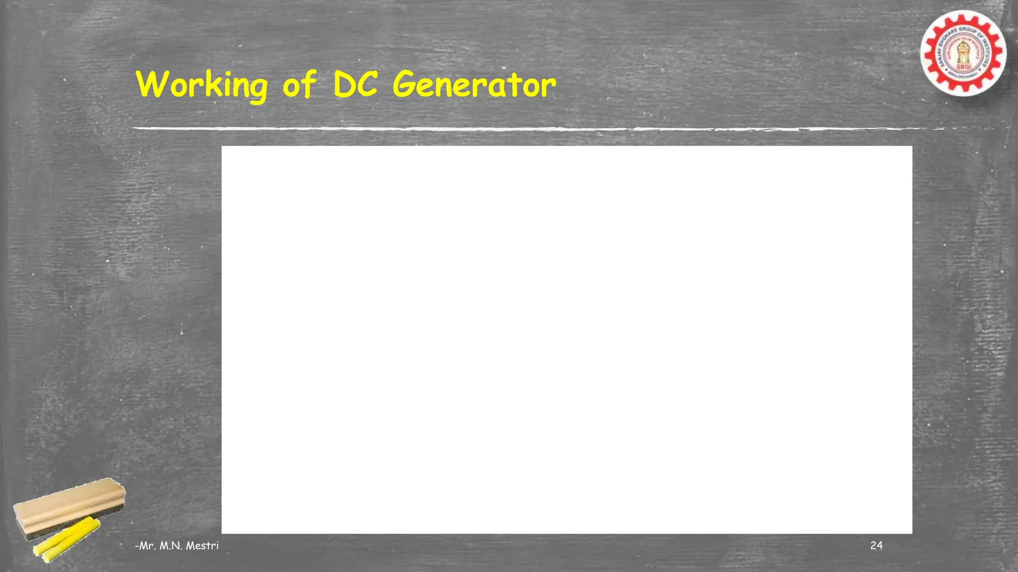 EM-I 4th Chapter DC Generator basic concepts | PPT