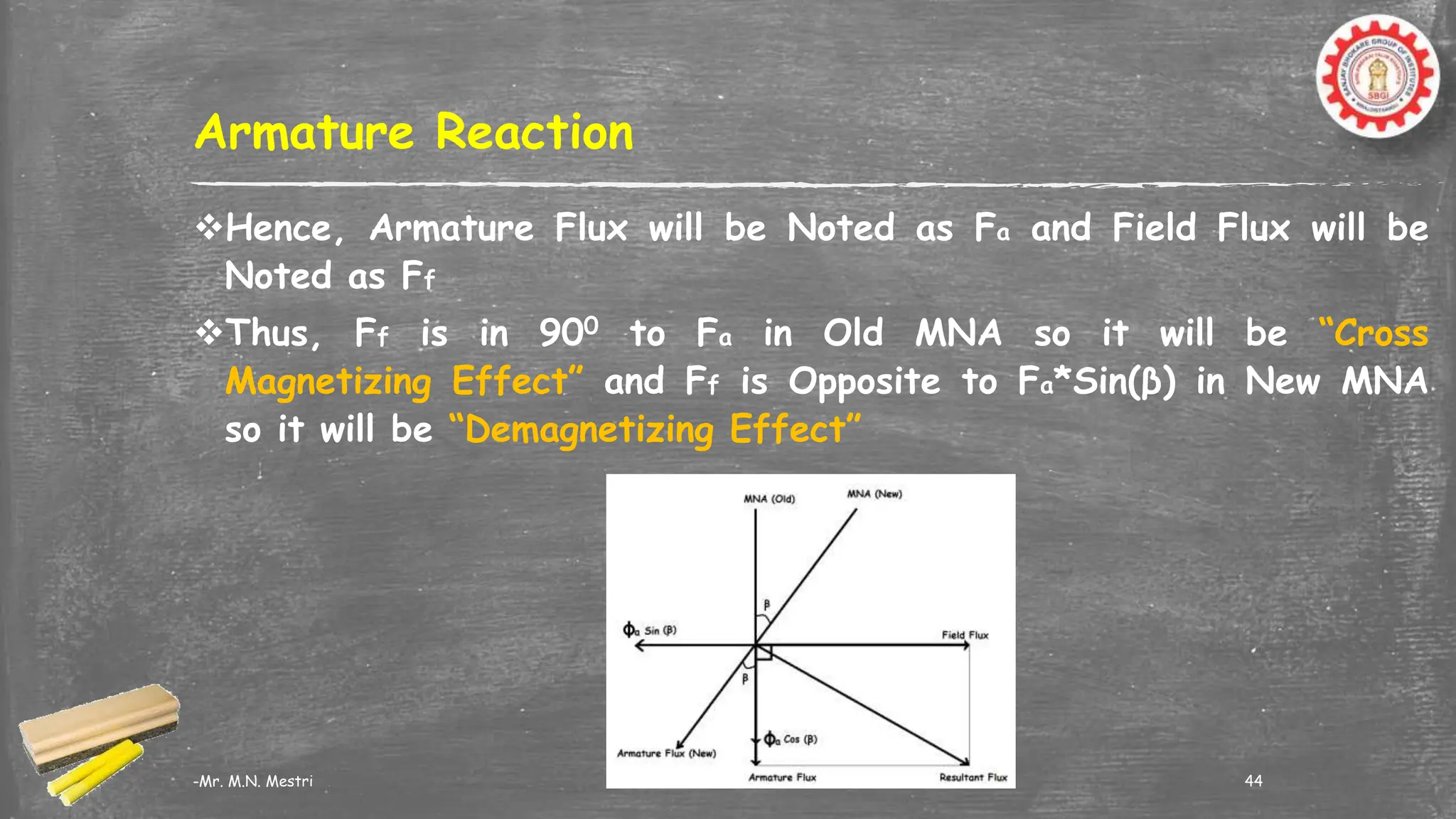 EM-I 4th Chapter DC Generator basic concepts | PPT