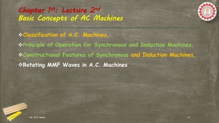EM-II 1st Chapter on Introduction to AC Machines | PPTX