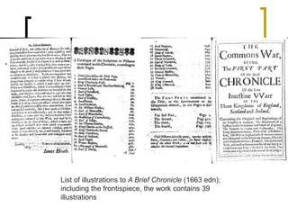 Towards a bibliographic model of illustraions in the early modern book ...