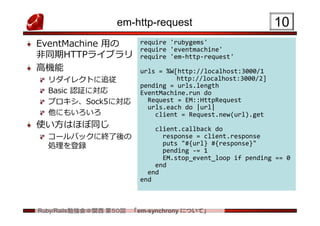 Em synchrony について | PPT