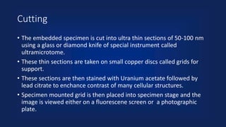 Specimen Preperation for Electron Microscope .pptx