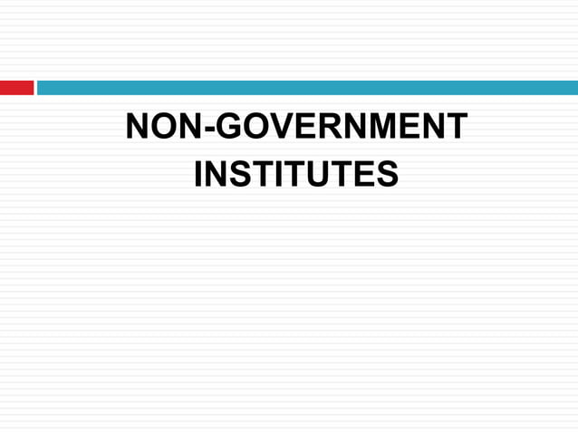 institutional support in Entrepreneurship | PPTX