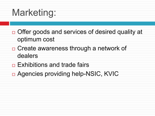 institutional support in Entrepreneurship | PPTX