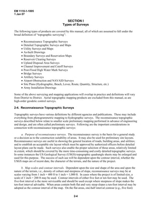 Em 1110 1-1005 control and topographic surveying | PDF