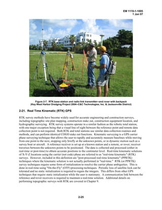 Em 1110 1-1005 control and topographic surveying | PDF