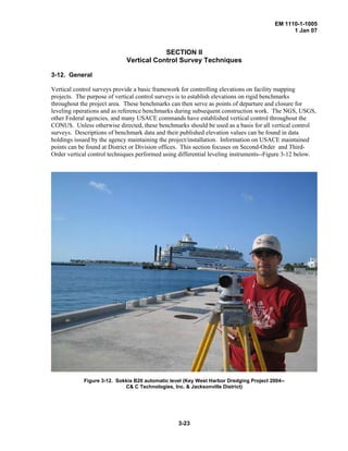 Em 1110 1-1005 control and topographic surveying | PDF