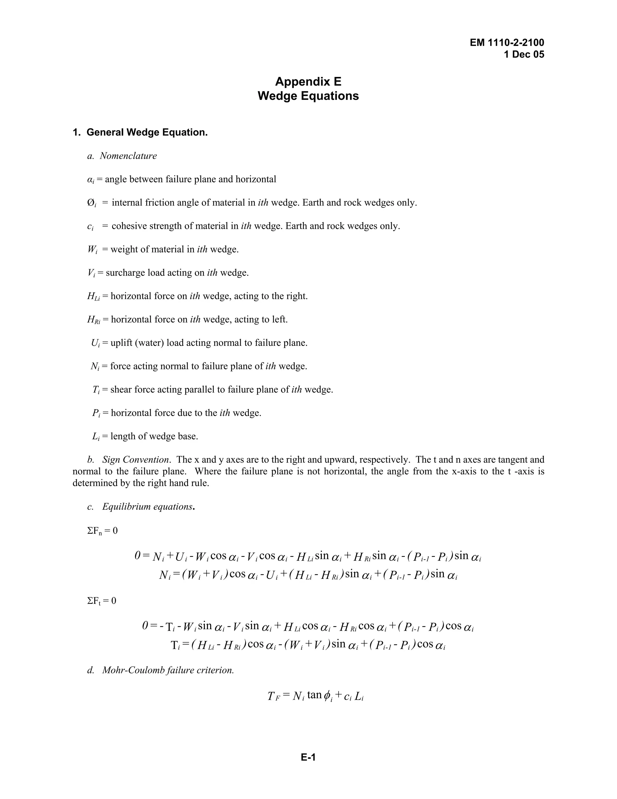 EM_1110-2-2100 STABILITY ANALYSIS OF CONCRETE STRUCTURES | PDF