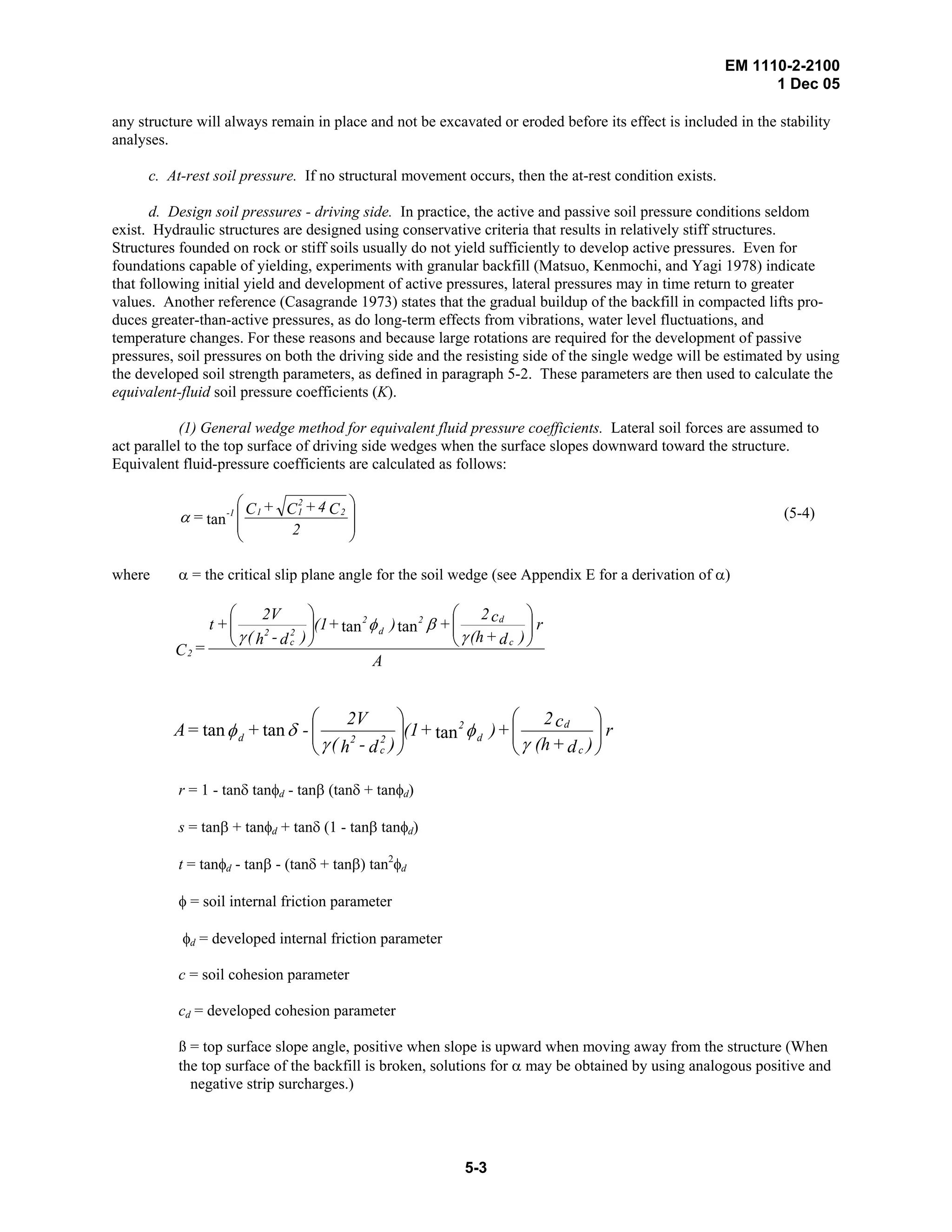 EM_1110-2-2100 STABILITY ANALYSIS OF CONCRETE STRUCTURES | PDF