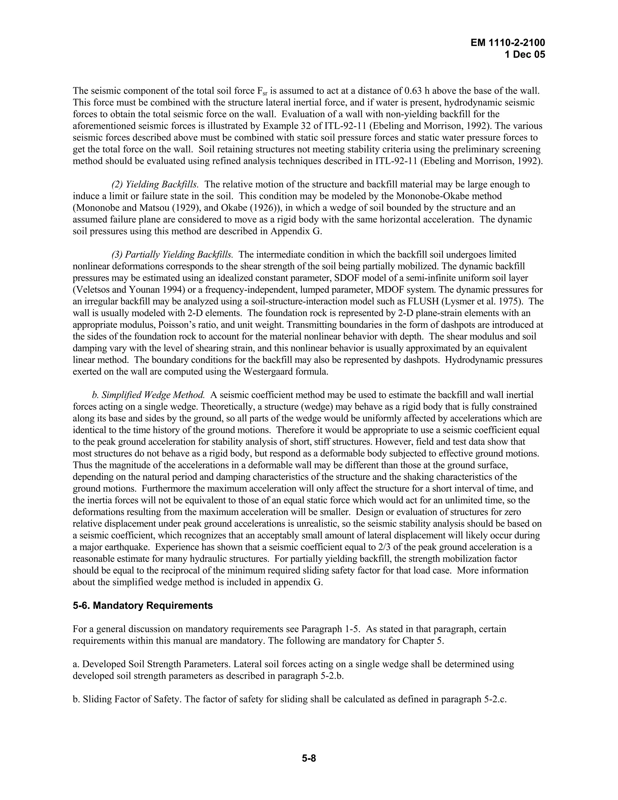 EM_1110-2-2100 STABILITY ANALYSIS OF CONCRETE STRUCTURES | PDF