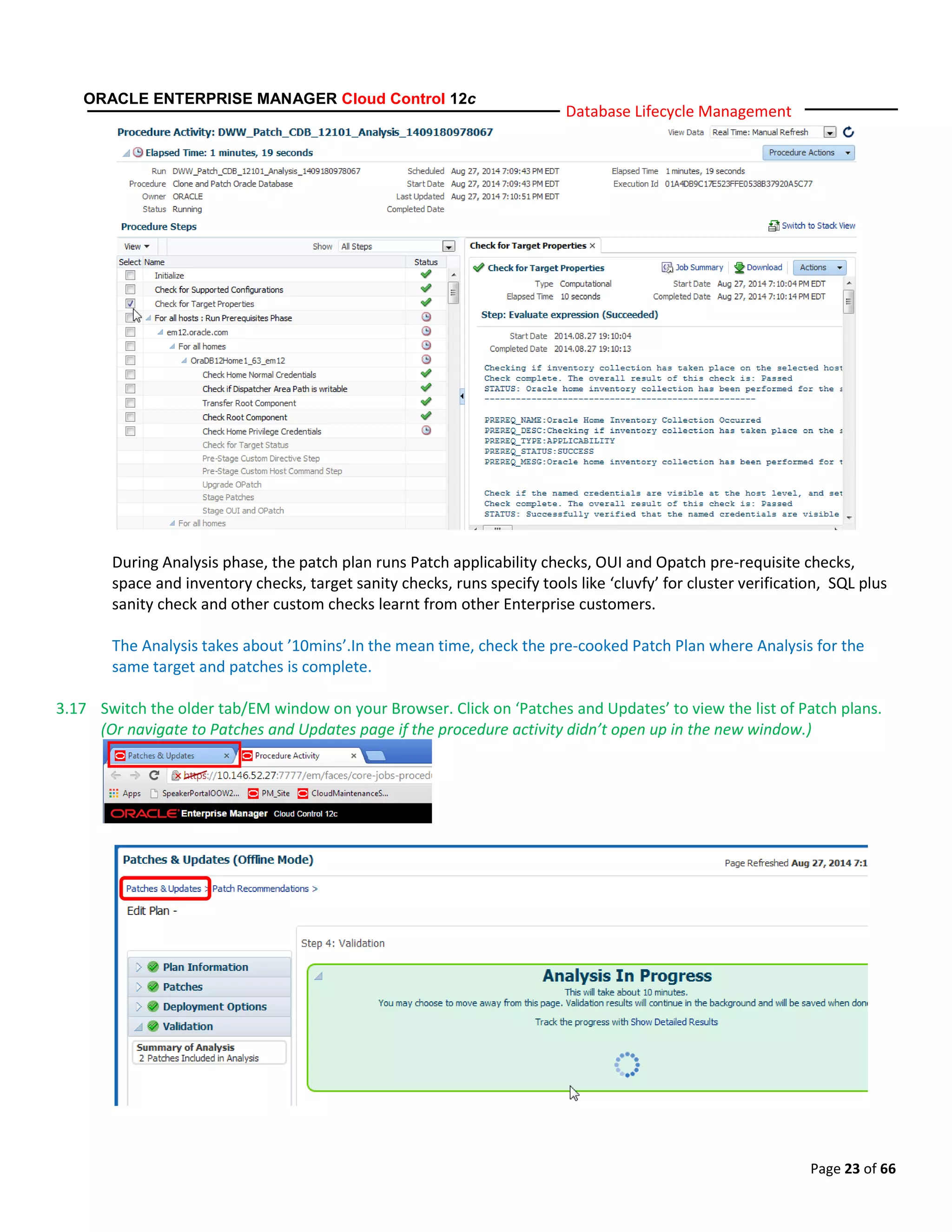 Database Lifecycle Management and Cloud Management - Hands on Lab (OOW2014) | PDF | Databases ...