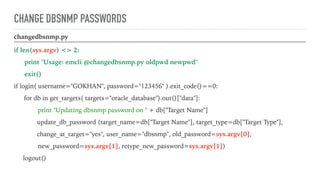 EM13c: Write Powerful Scripts with EMCLI | PDF