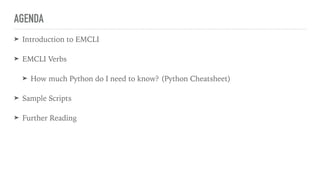 EM13c: Write Powerful Scripts with EMCLI | PDF