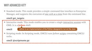 EM13c: Write Powerful Scripts with EMCLI | PDF