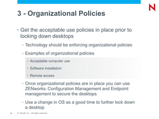 Avoiding Common Novell ZENworks Configuration Management Implementation Pitfalls | PDF