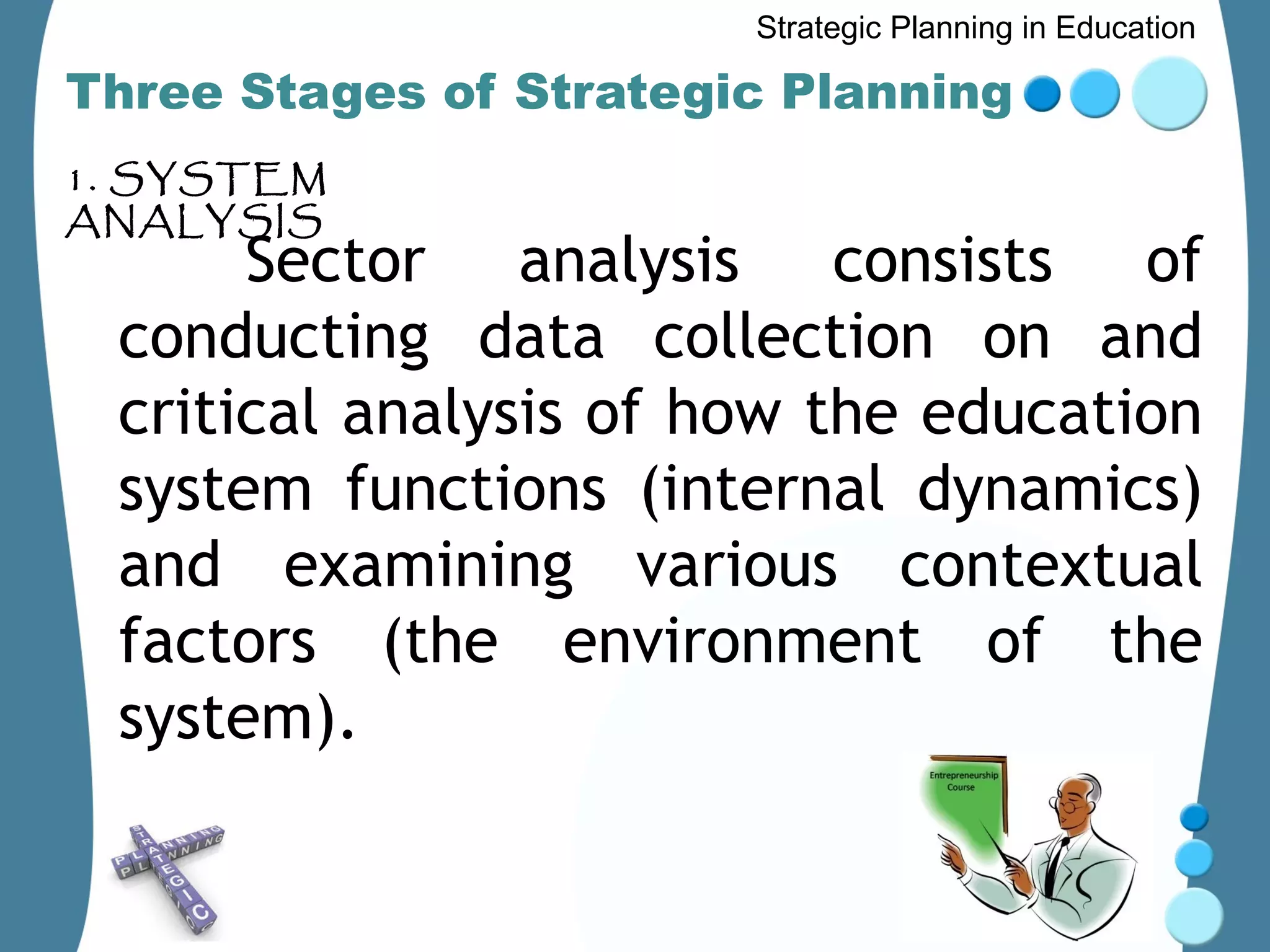 strategic planning in education | PPT