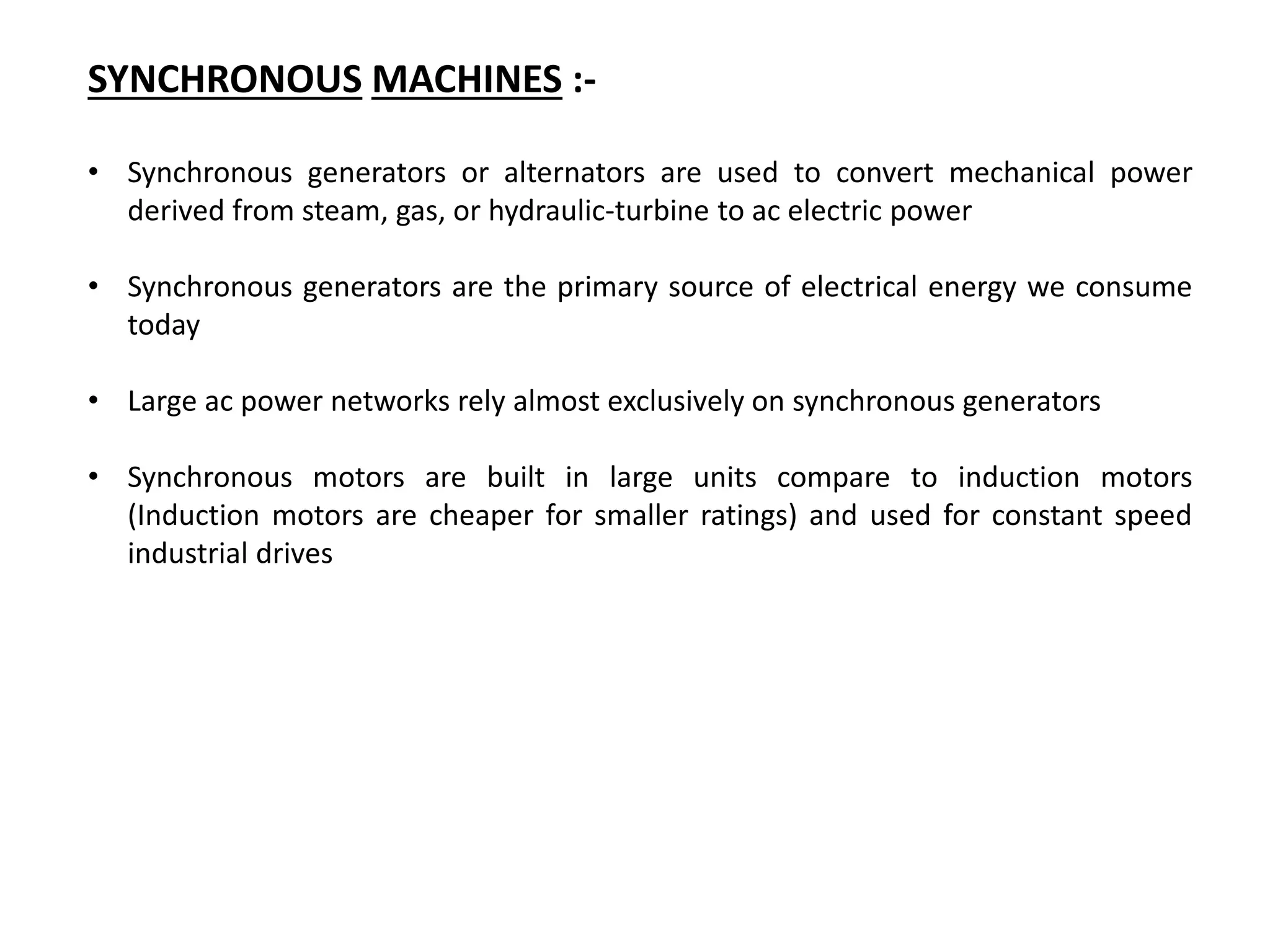 ELECTRICAL MACHINES PPT ON INTERNAL POWER FACTOR ANGLE OF SALIENT POLE ...
