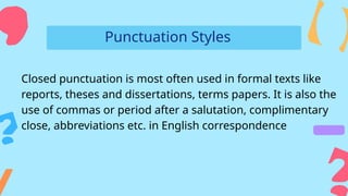 EM3-Punctuation Marks and Their Functions in Sentences | PPTX