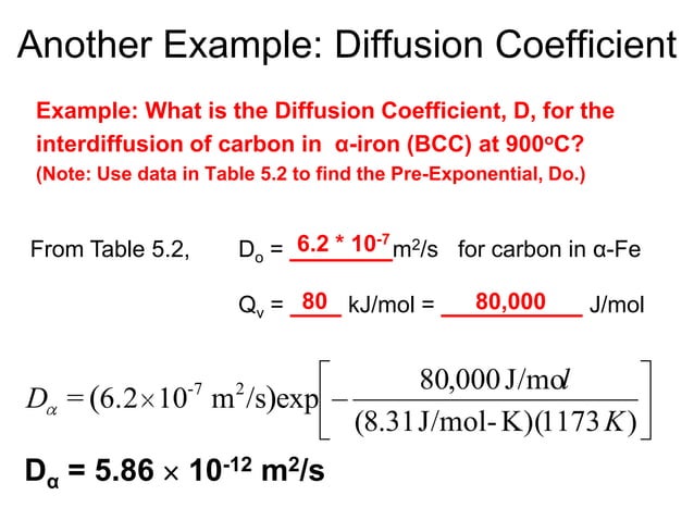Em321 lesson 08a solutions ch5 - diffusion | PPTX