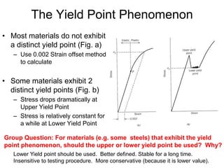 Em321 lesson 08b solutions ch6 - mechanical properties of metals | PPTX