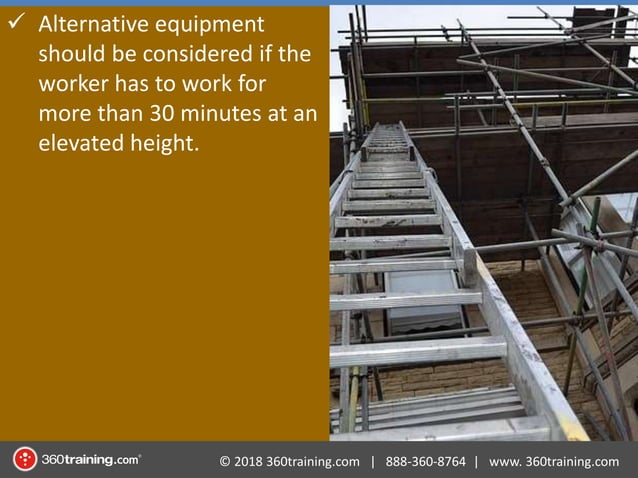 EM 385 Guide: Ladder Safety - Slideshow | PPTX