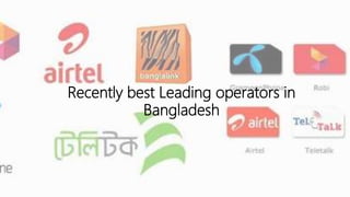 Telecommunication Sector in Bangladesh | PPTX