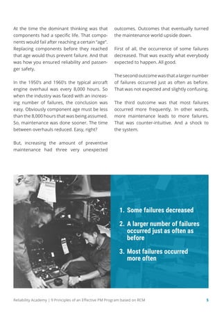 9 Principles of an Effective PM Program based on Reliability Centered ...