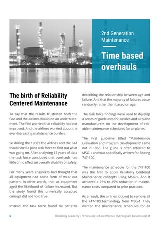 9 Principles of an Effective PM Program based on Reliability Centered ...