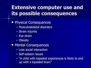 EM590 Children and Computer | PPT