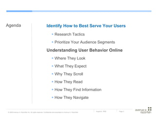 Understanding User Behavior Online | PPT