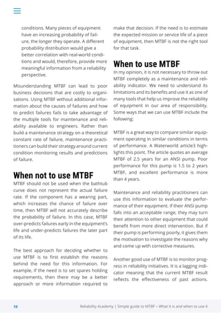 Simple guide to MTBF – What it is and when to use it | PDF