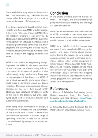 Simple guide to MTBF – What it is and when to use it | PDF