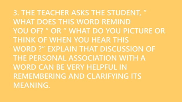 Subjective Approach to Vocabulary | PPT