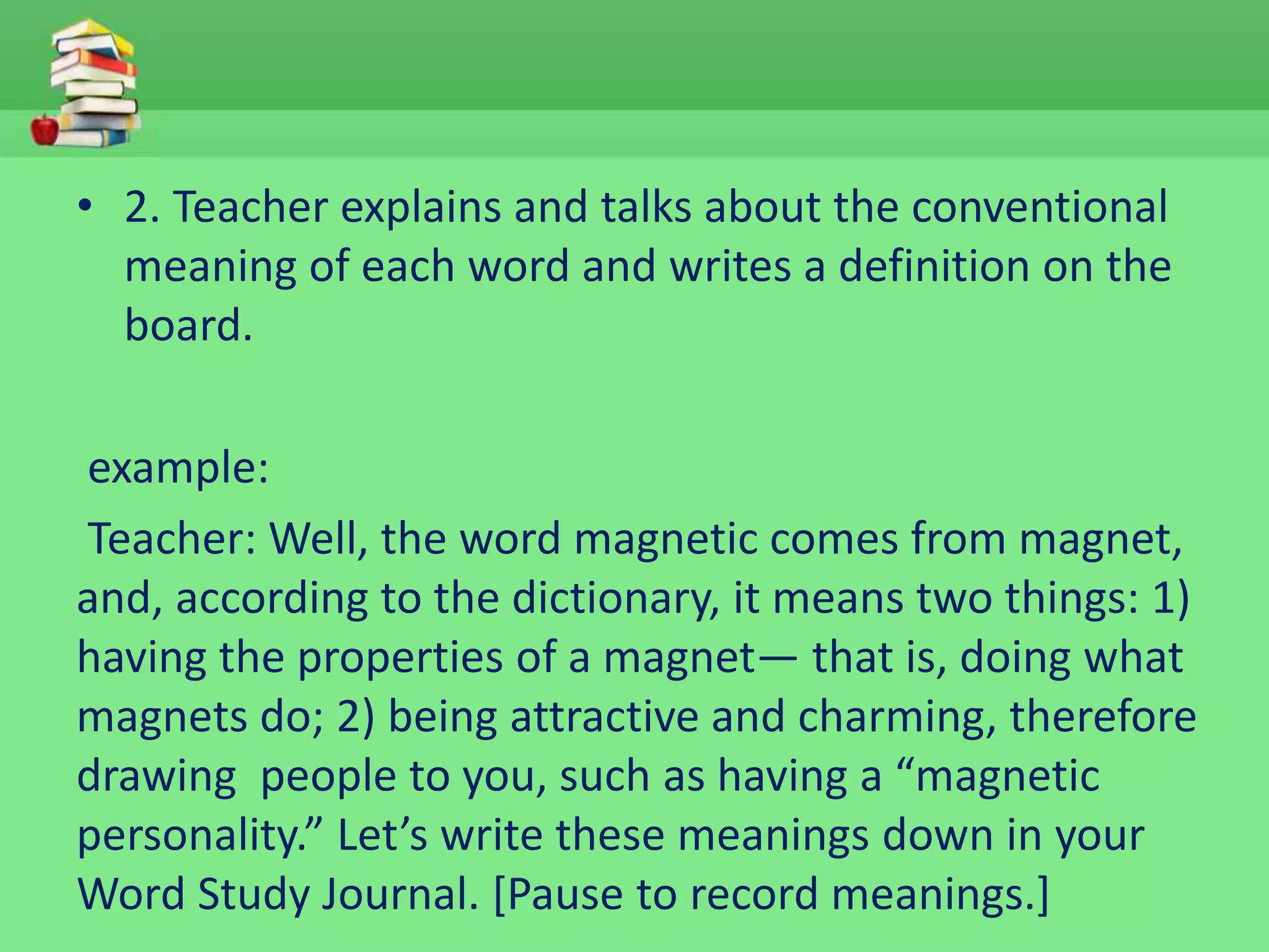 Em8 subjective approach to vocabulary ( sav ) | PPTX