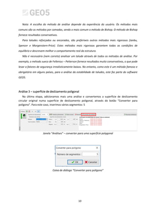 Manual No.08 - Análise da estabilidade de taludes | PDF
