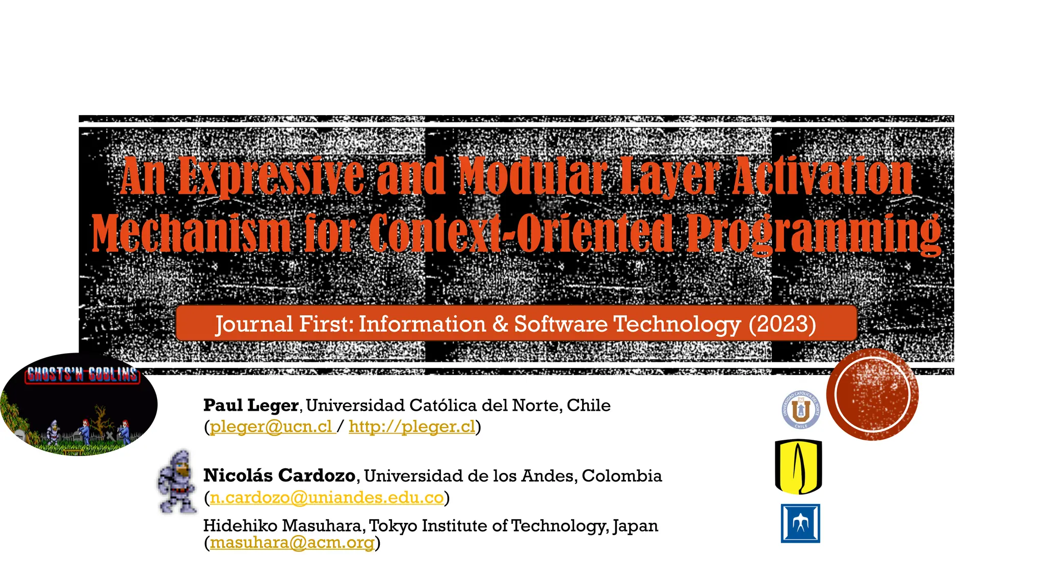An expressive and modular layer activation mechanism for Context-Oriented Programming | PPT
